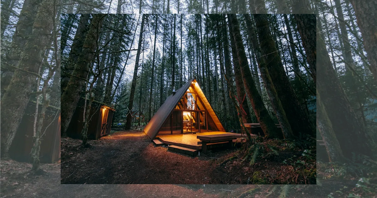 Perfect Wooden A-Frame House Experience - Trailerite